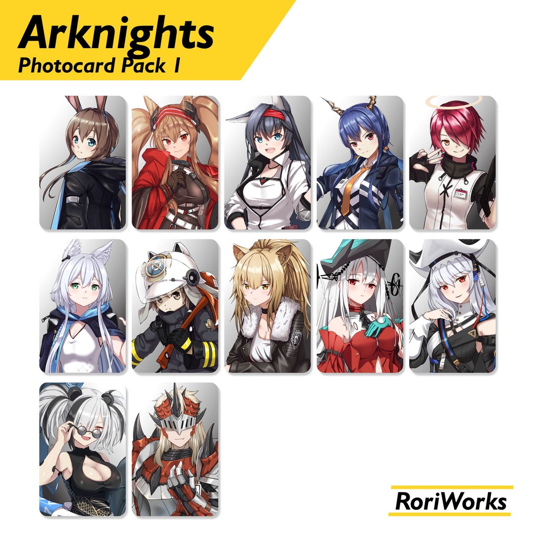 Arknights | Operator Pack 1 - Photocard - Etsy