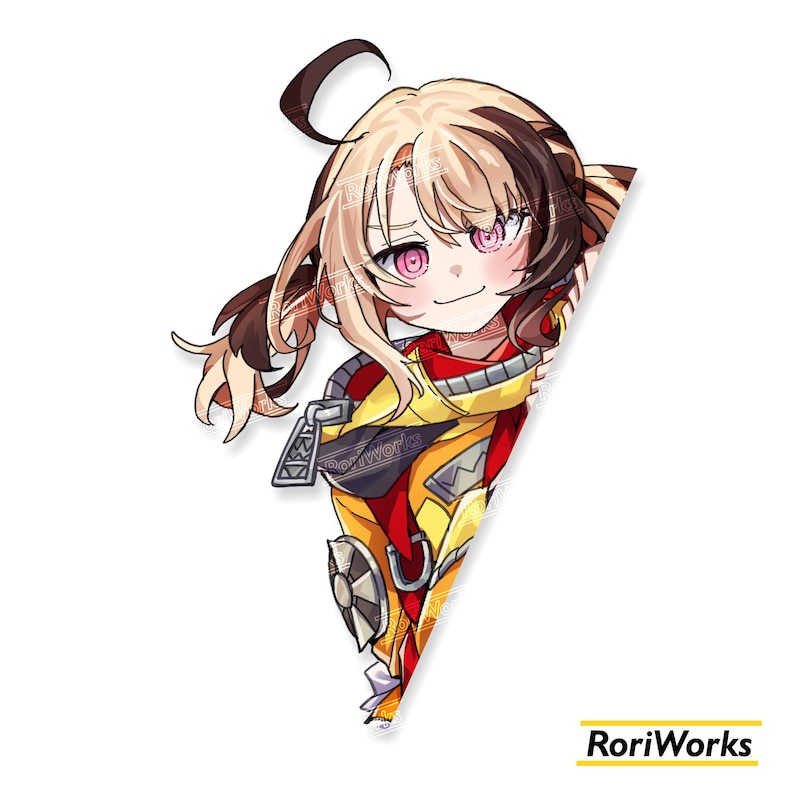 Gigi Murin [hololive] - Anime Peeking Sticker - Etsy