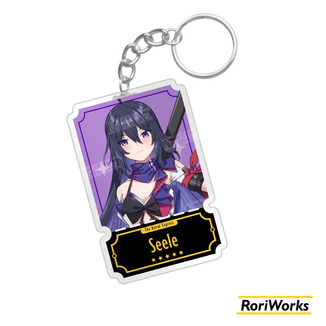 Seele honkai Star Rail Anime Keychain - Etsy