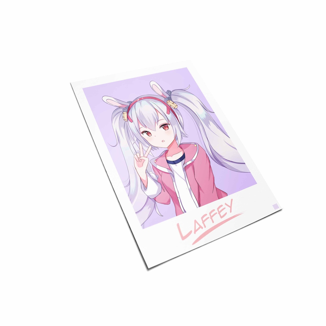 Laffey azur Lane Anime Art Print - Etsy