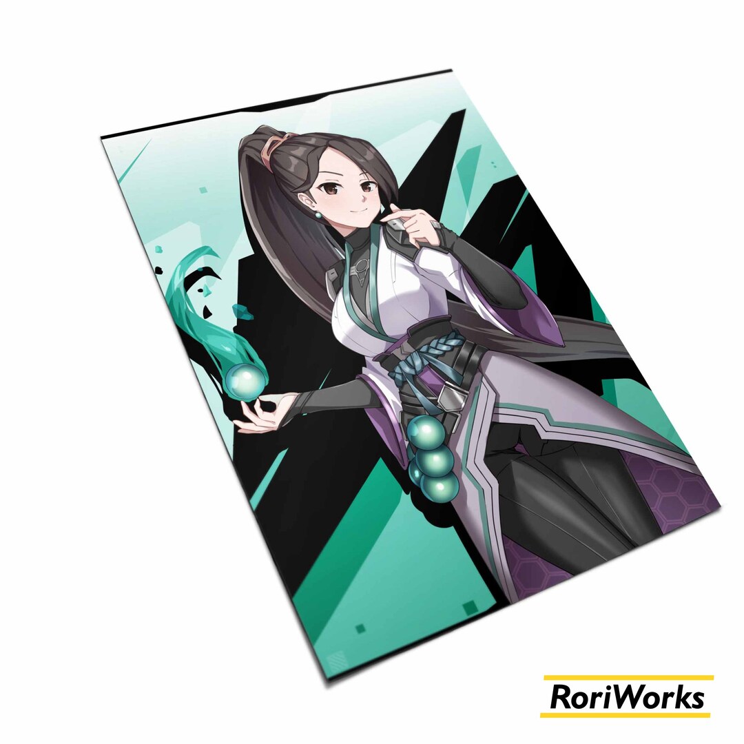 Sage valo Anime Art Print - Etsy