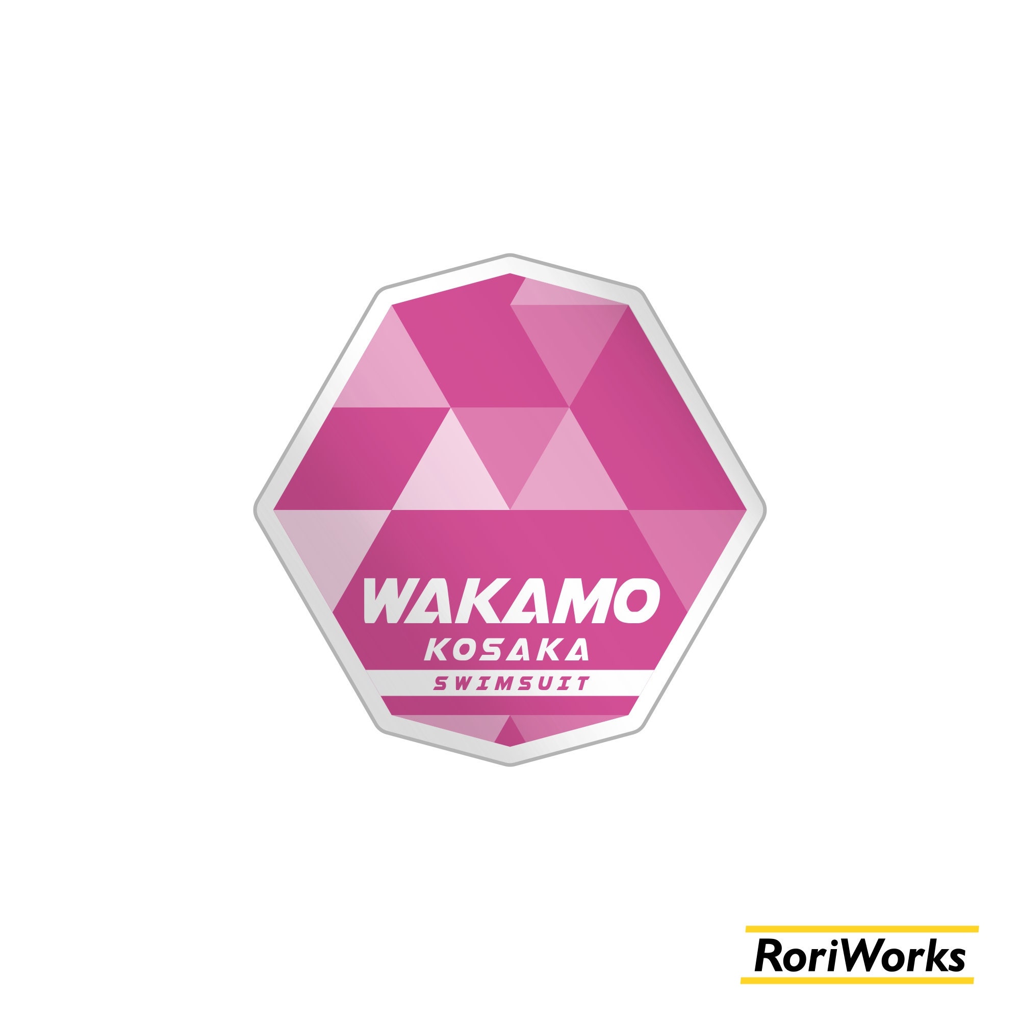 Wakamo blue Archive Anime Acrylic Standee - Etsy UK