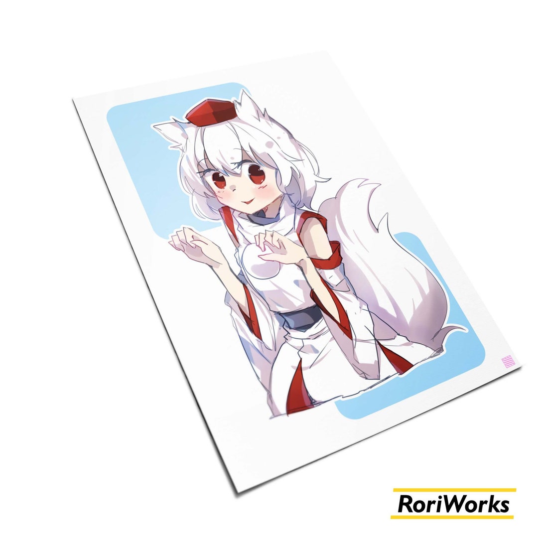 Momiji touhou Anime Art Print - Etsy Australia
