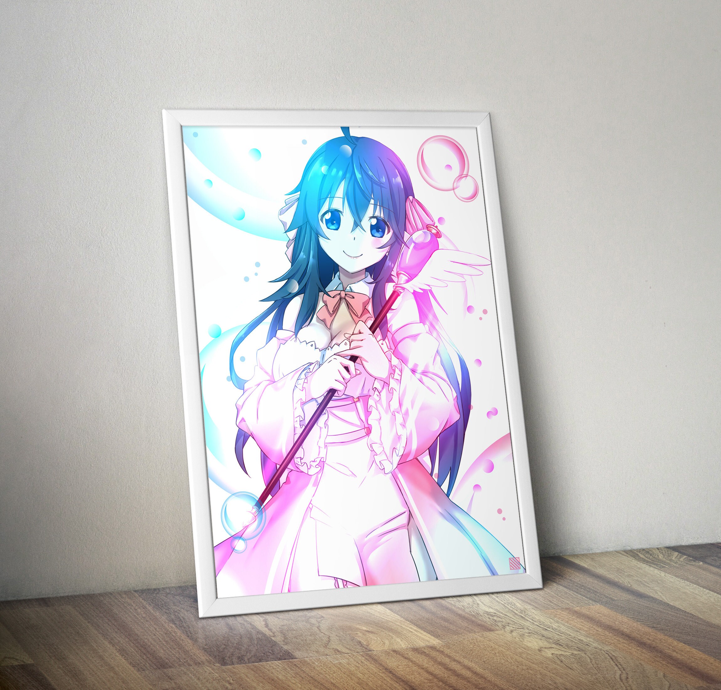 Ako Tamaki Anime Art Print - Etsy
