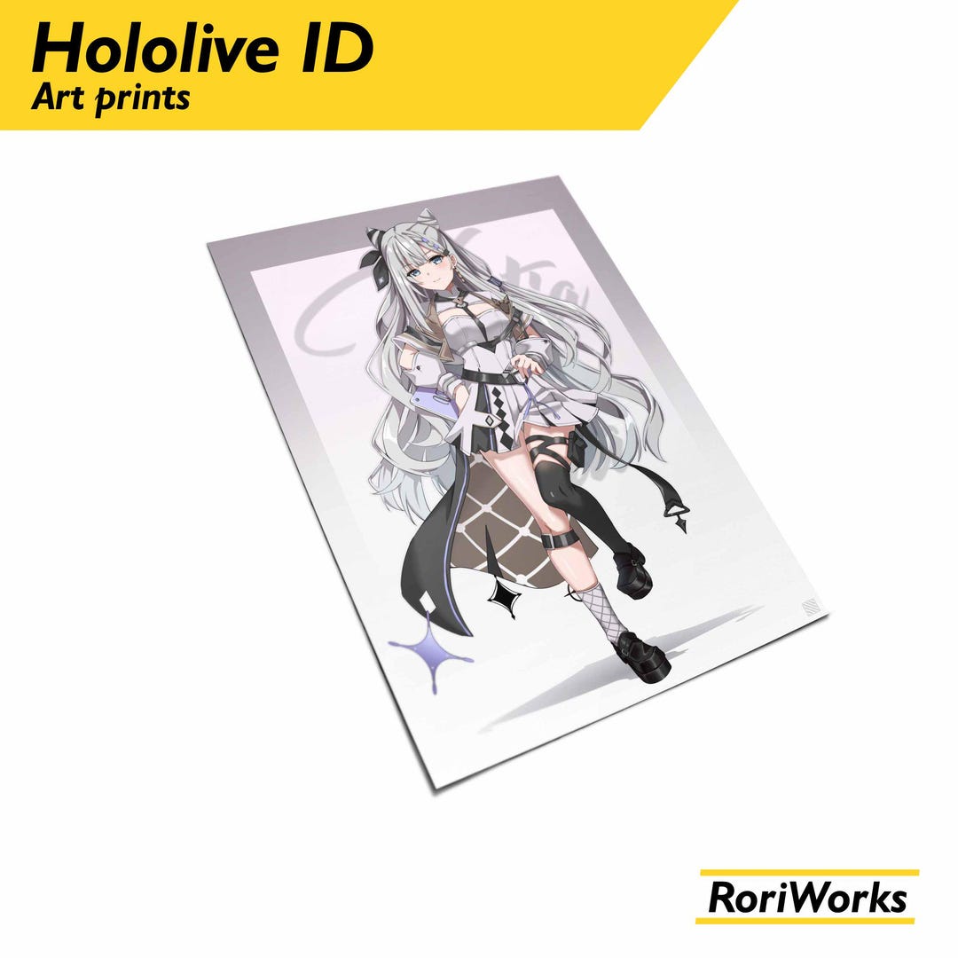 Hololive ID Anime Art Print - Etsy