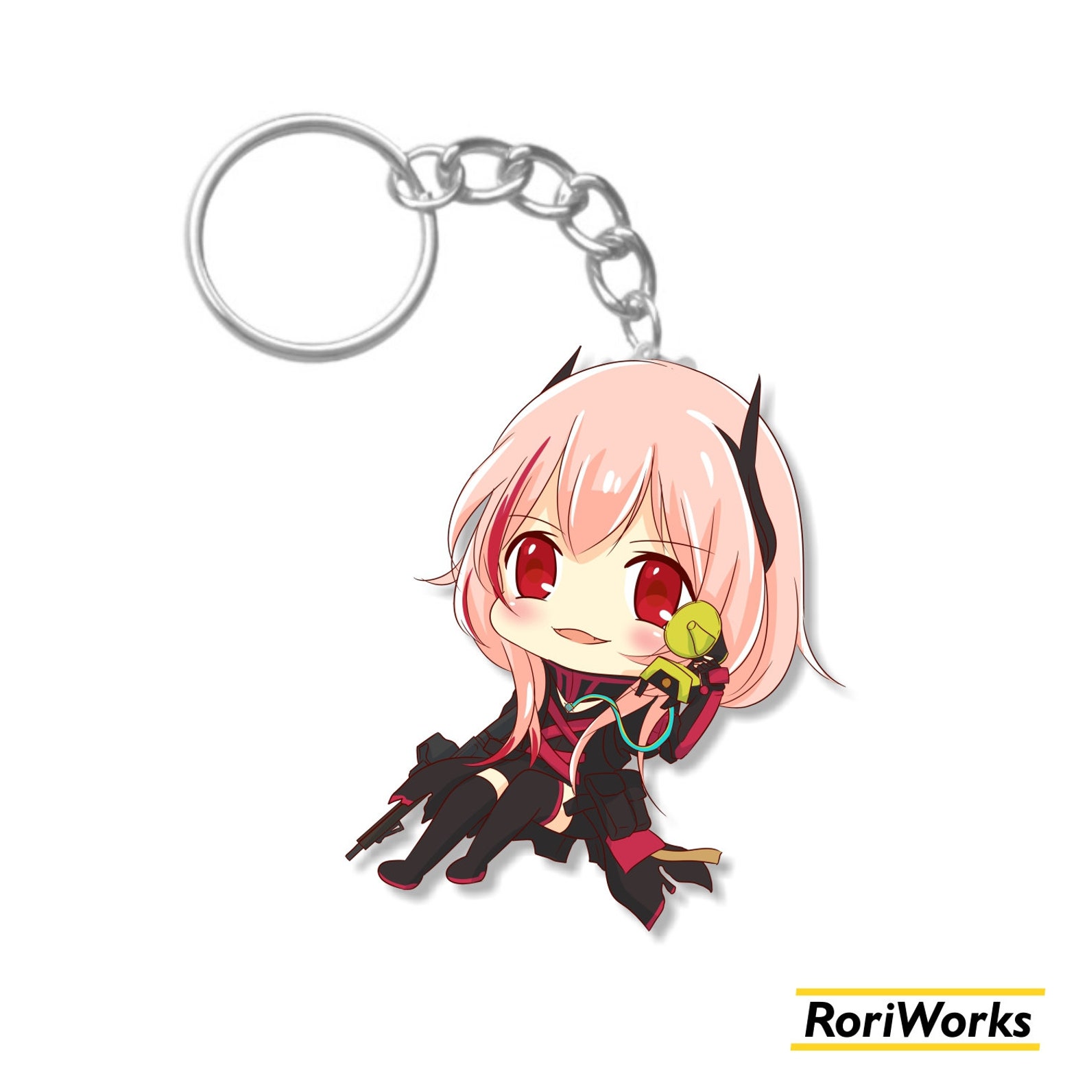 Girls' Frontline Anime Keychain - Etsy