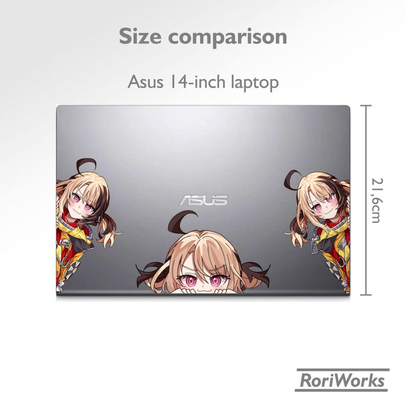 Gigi Murin [hololive] - Anime Peeking Sticker - Etsy