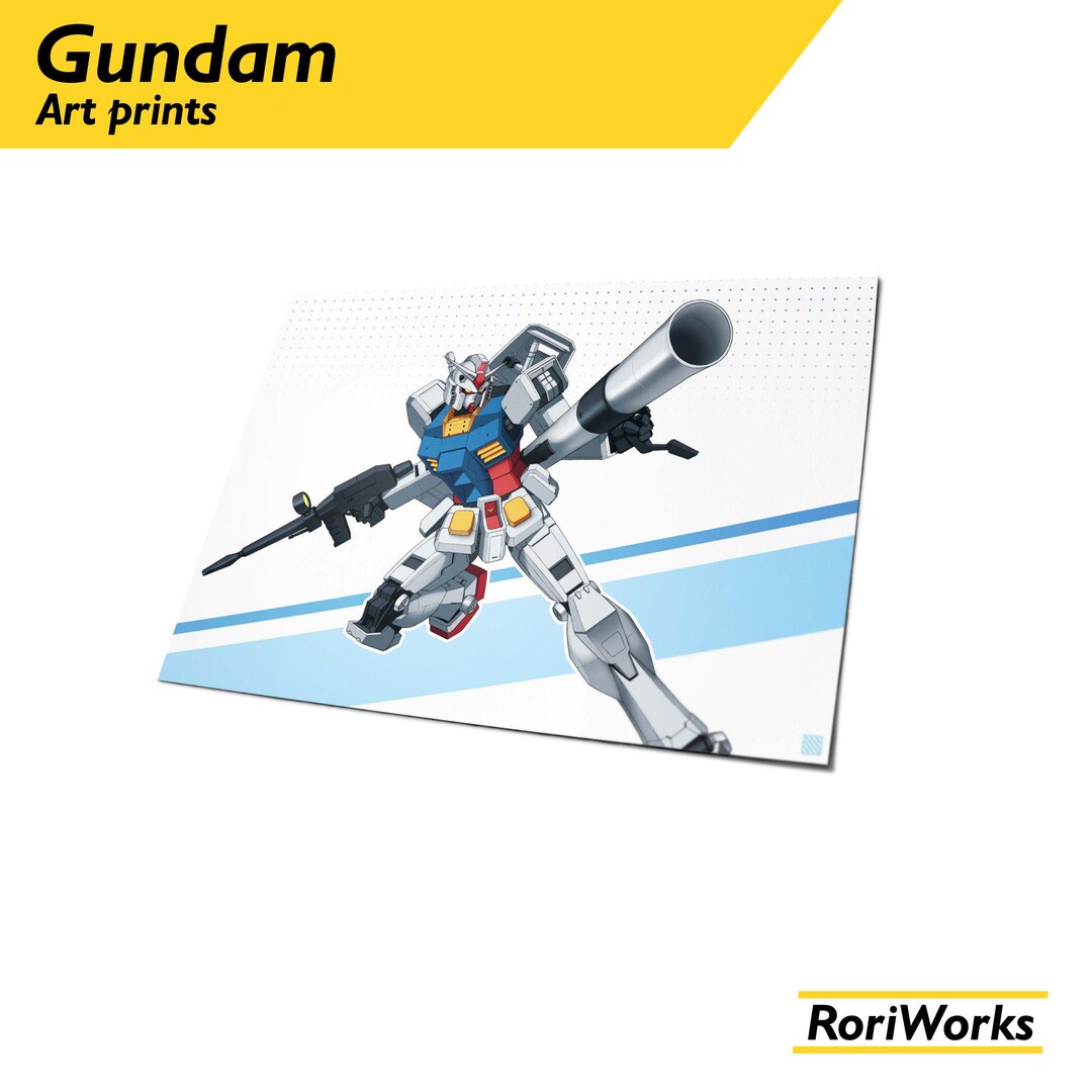 Gundam Collection Anime Art Print - Etsy