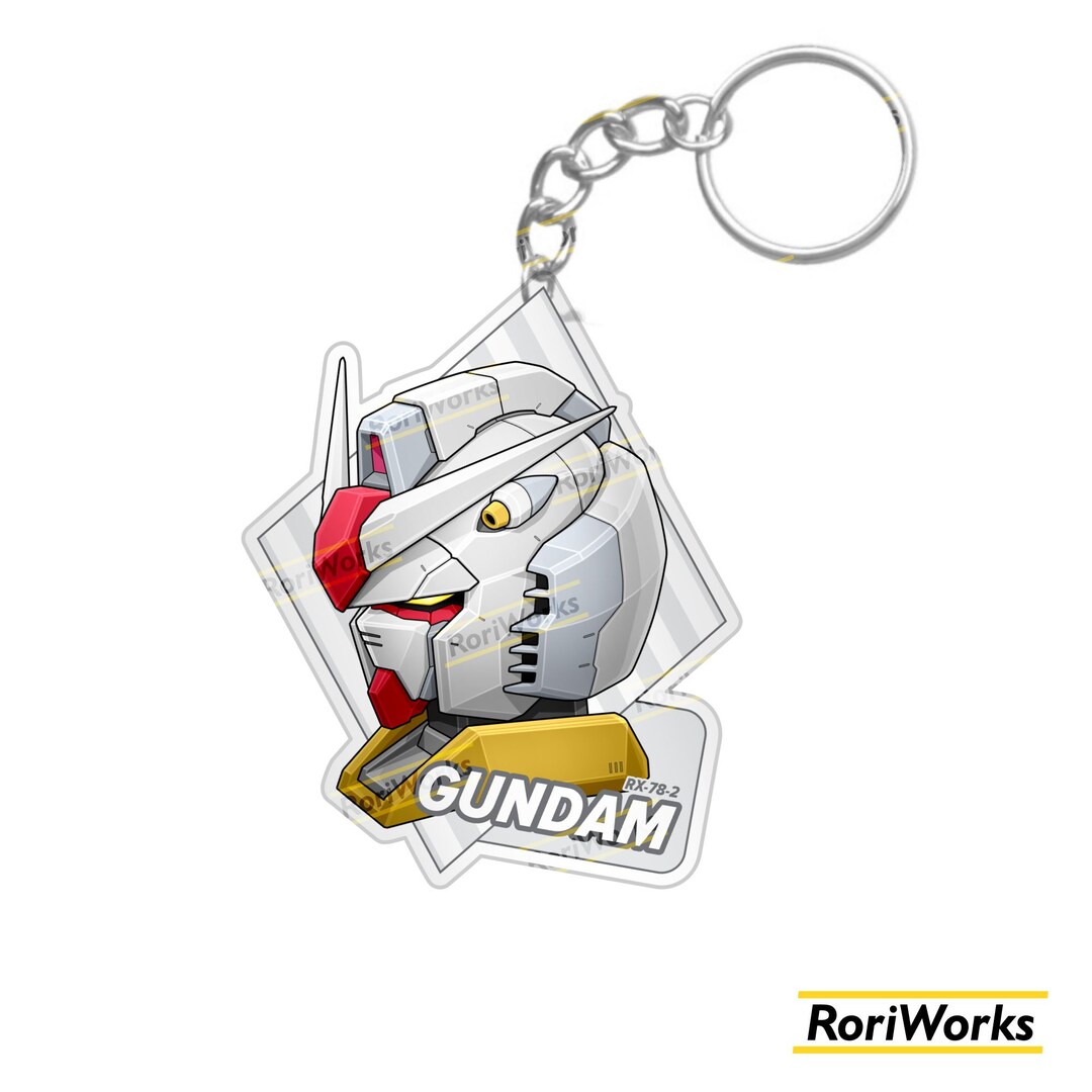 RX-78-2 Gundam Anime Keychain - Etsy