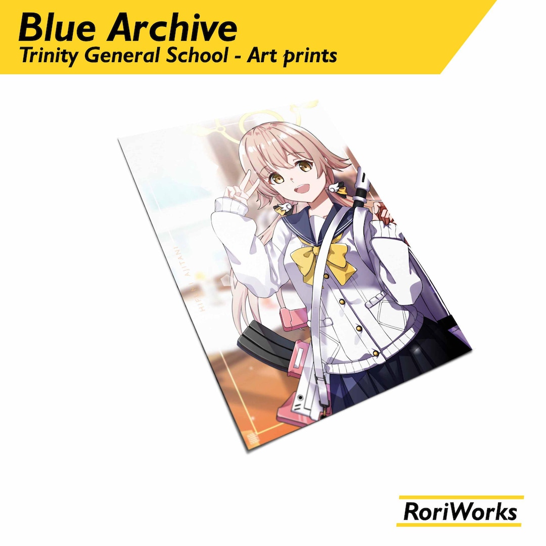 Blue Archive | Trinity General School - Anime Art Print - Etsy