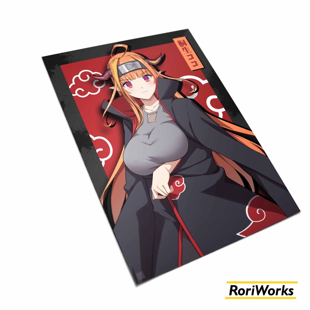 Coco [hololive] Ninja Crossover - Anime Art Print - Etsy