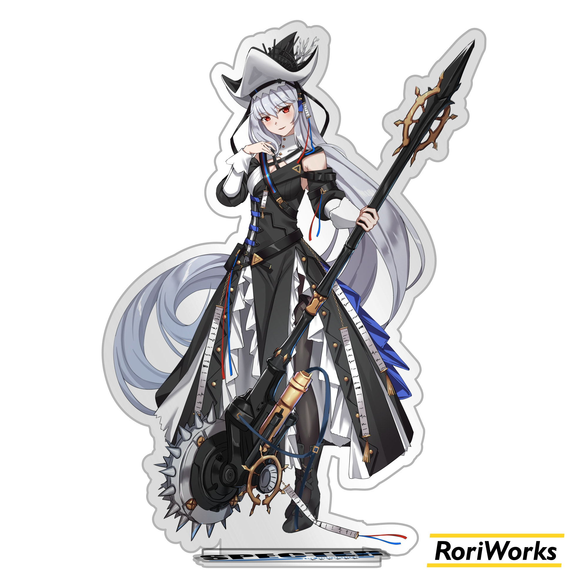 Specter The Unchained Arknights Anime Acrylic Standee Etsy