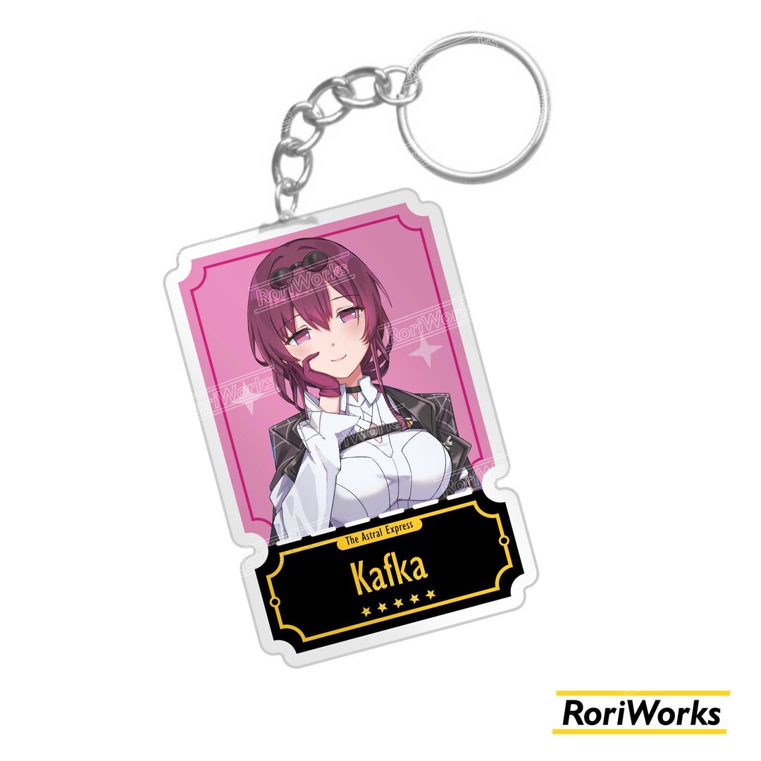 Kafka honkai Star Rail Anime Keychain - Etsy