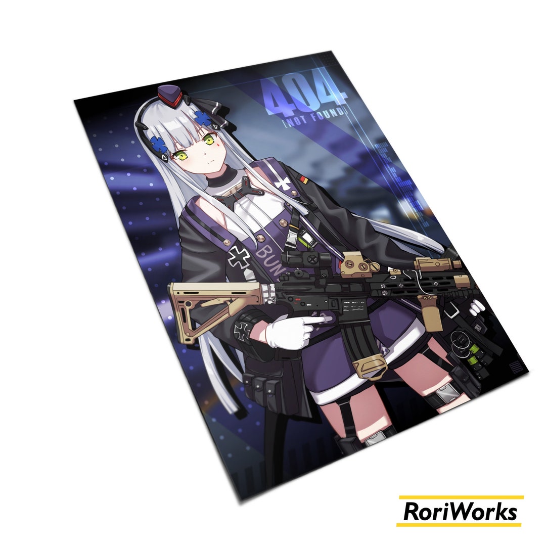 416 MOD3 girls' Frontline Anime Art Print - Etsy