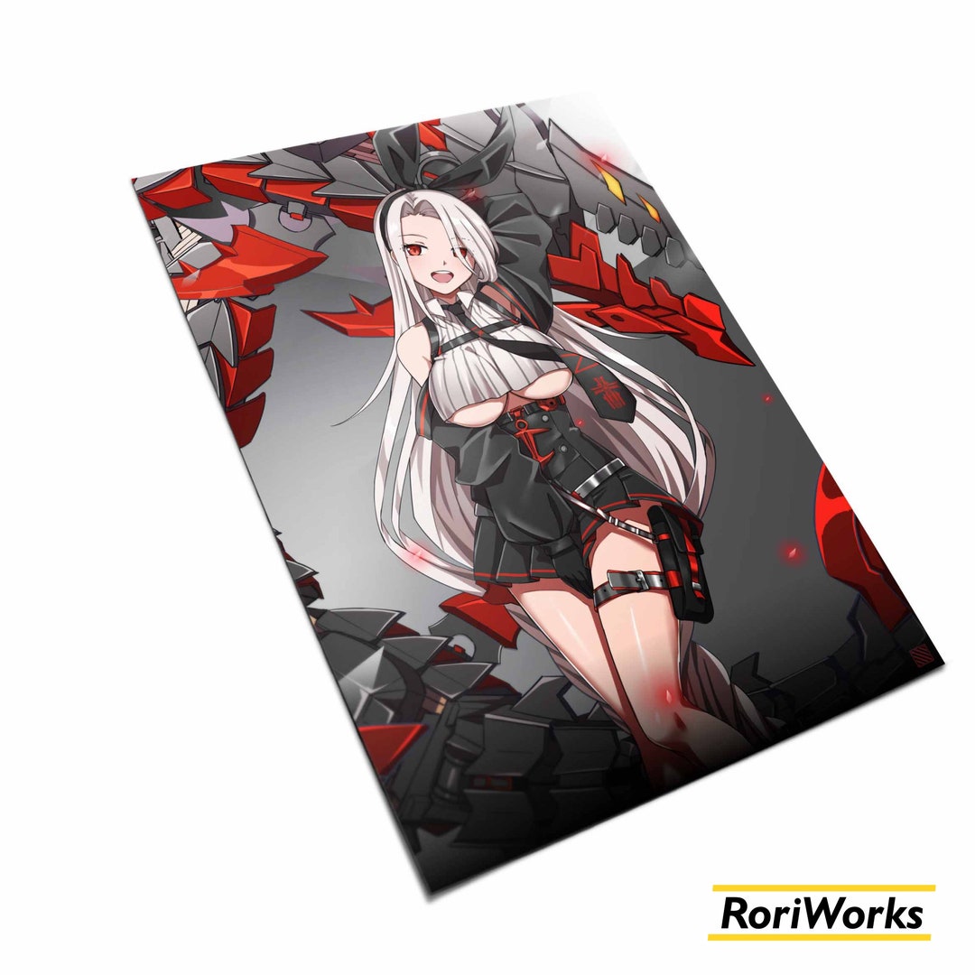 Prinz Heinrich azur Lane Anime Art Print - Etsy