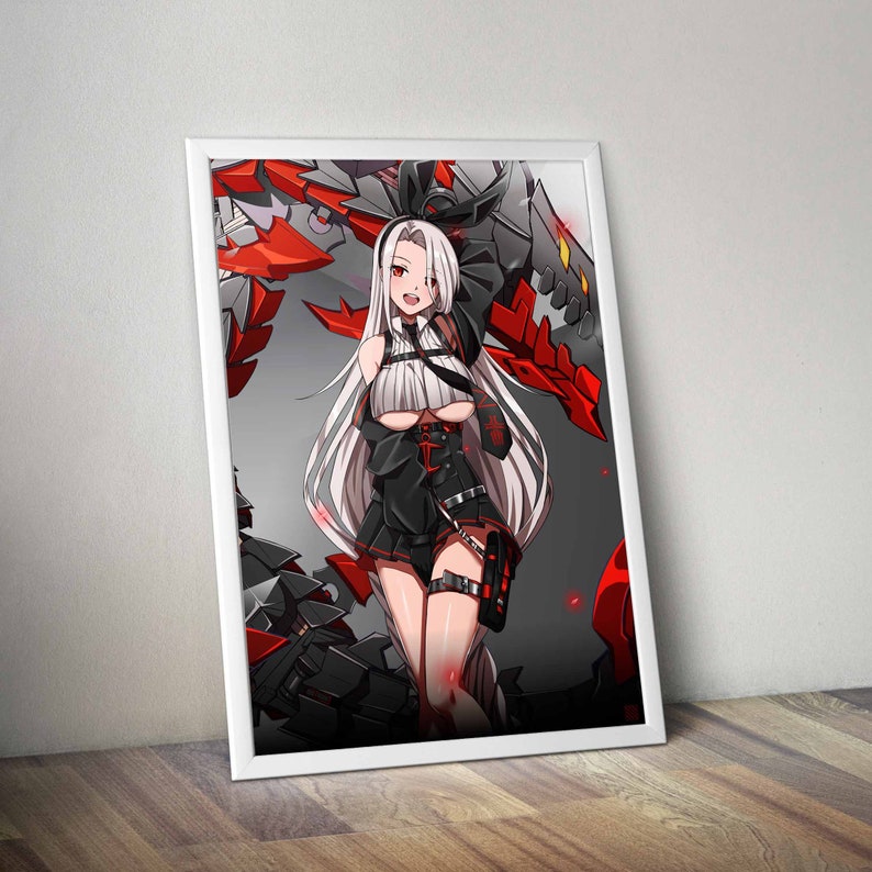Prinz Heinrich azur Lane Anime Art Print - Etsy