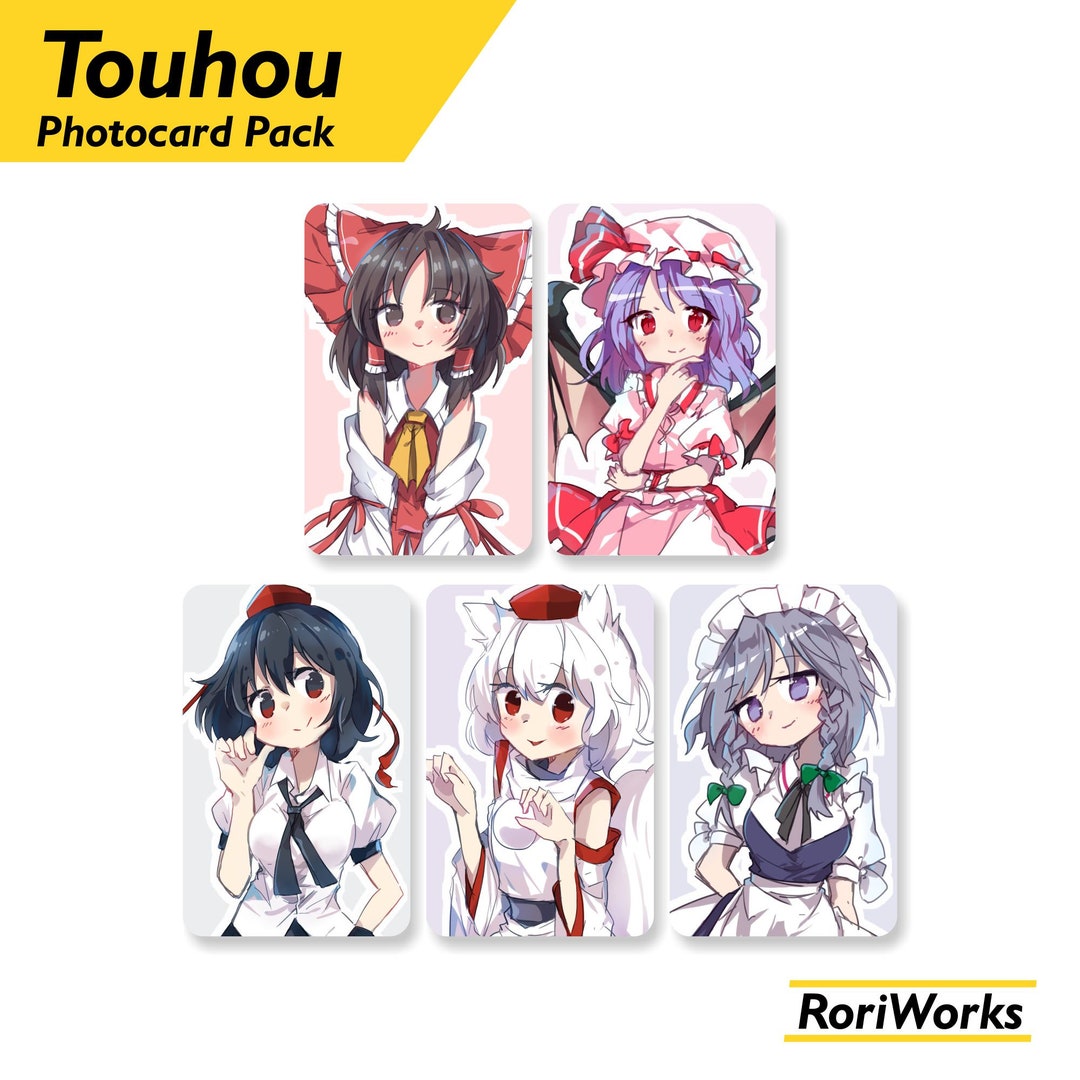 Touhou Pack - Photocard - Etsy