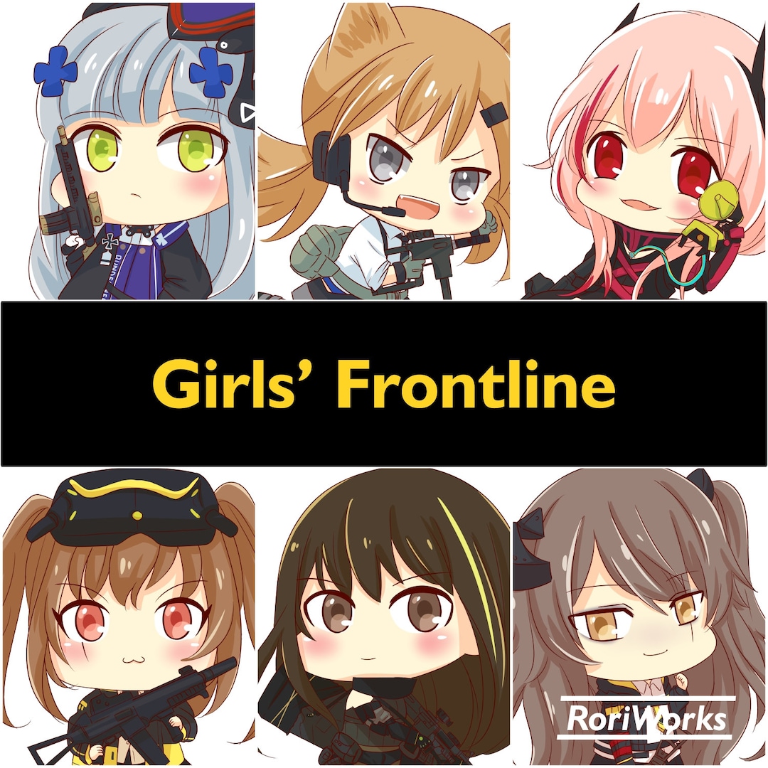 Girls' Frontline - Anime Keychain - Etsy