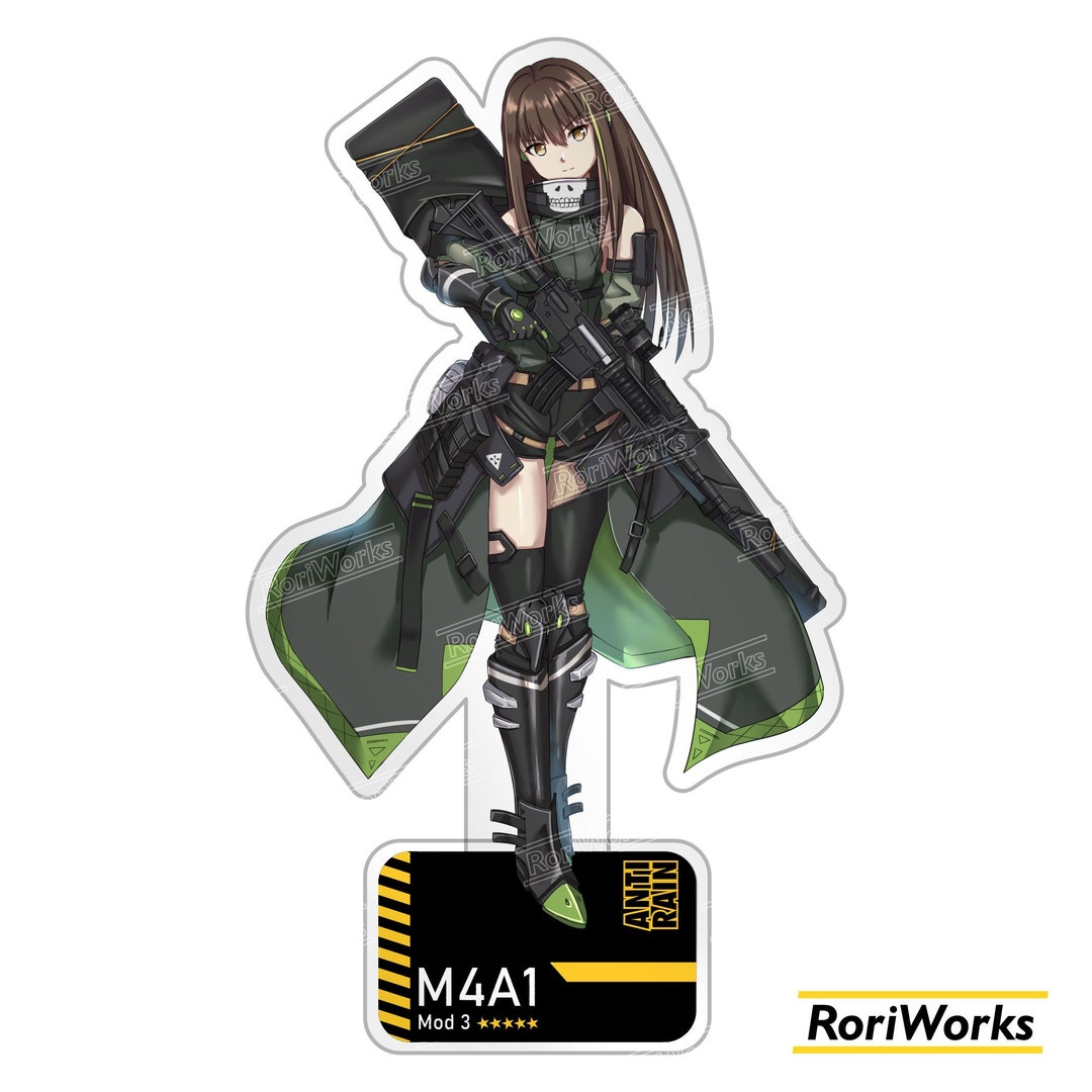 M4A1 Mod 3 girls' Frontline AR Team Anime Acrylic Standee - Etsy