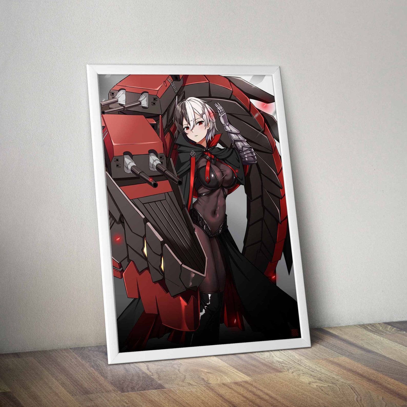 Buy Brünhilde azur Lane Brunhilde Anime Art Print Online in India - Etsy