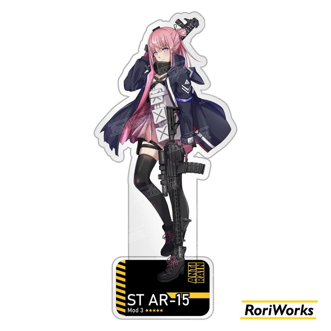 AR-15 Mod 3 girls' Frontline AR Team Anime Acrylic Standee - Etsy
