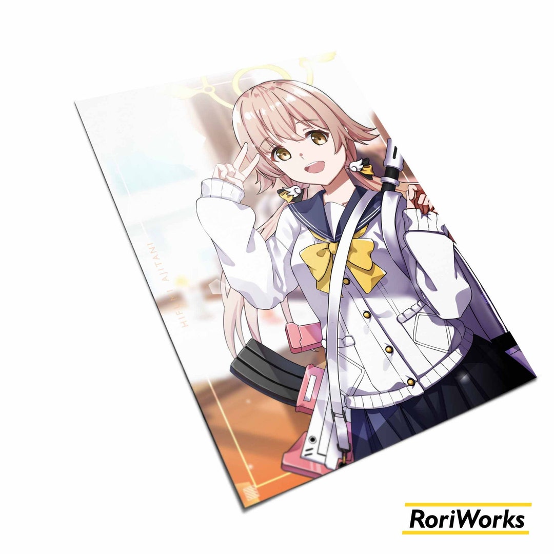 Hifumi blue Archive Anime Art Print - Etsy