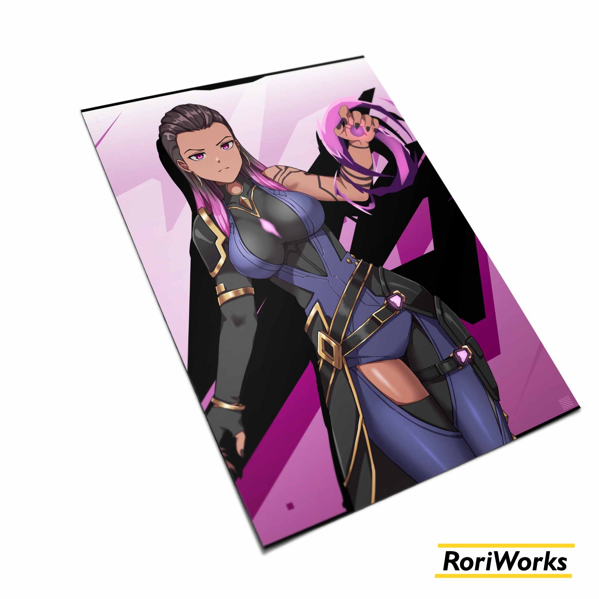 Reyna valo Anime Art Print - Etsy Australia