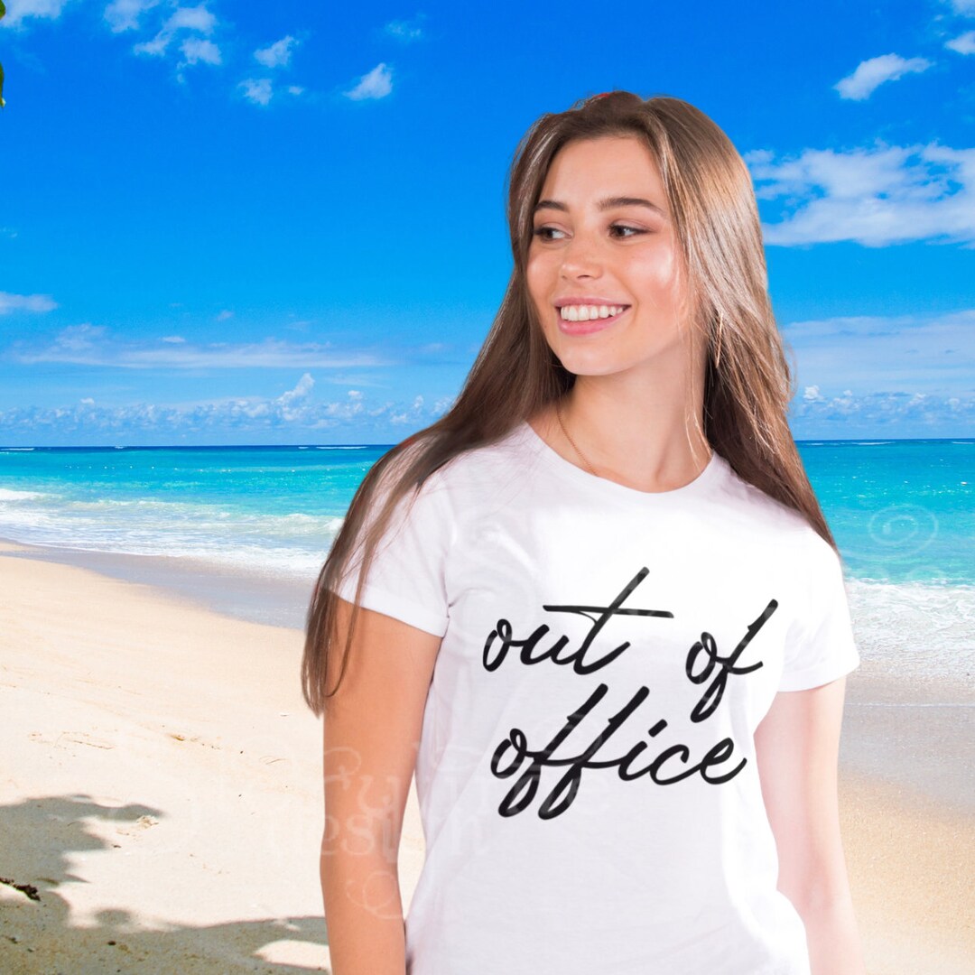 Out of Office SVG Vacation Job Signature Digital Download Design for ...