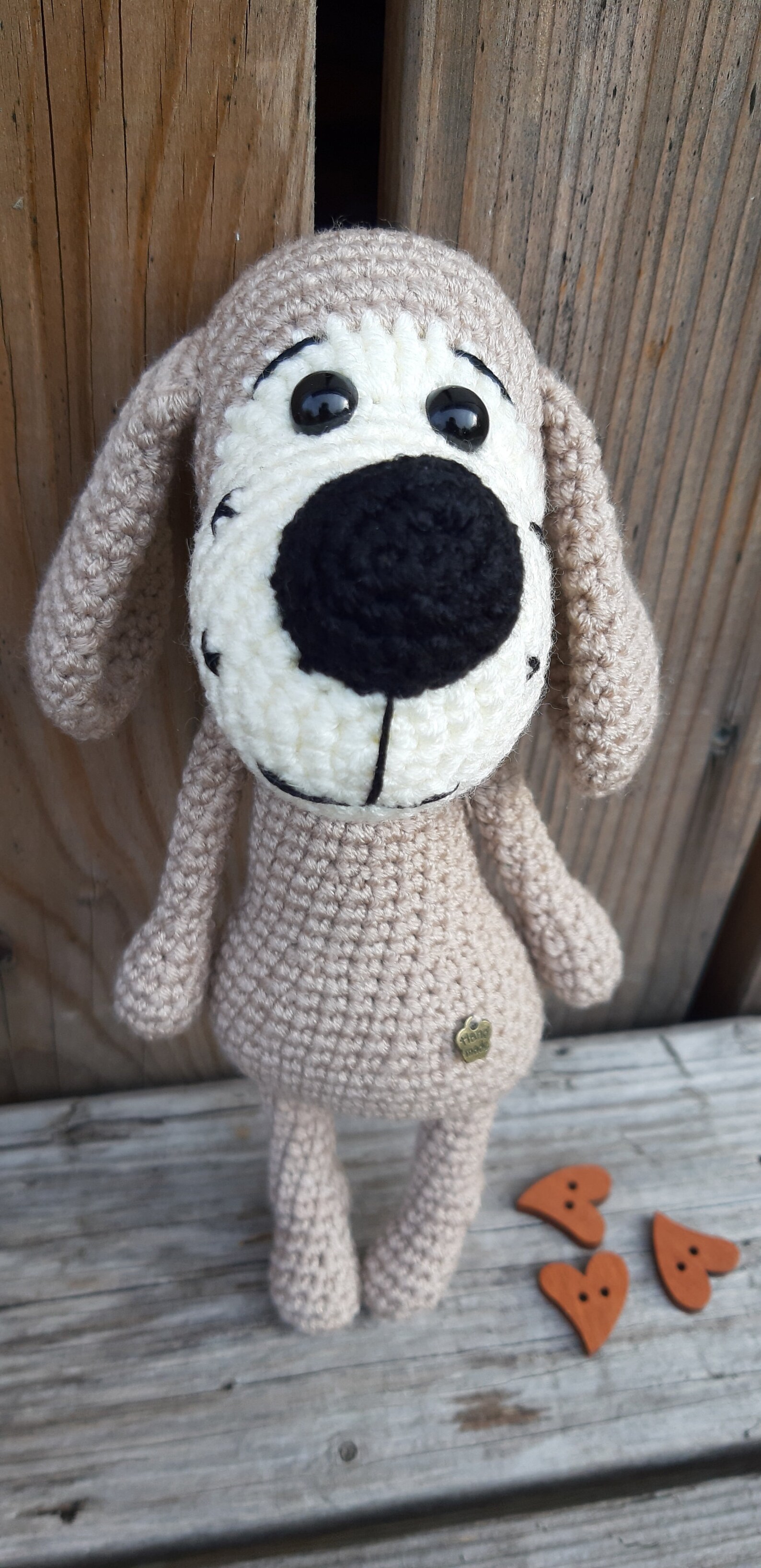 Crocheted Dog - Etsy