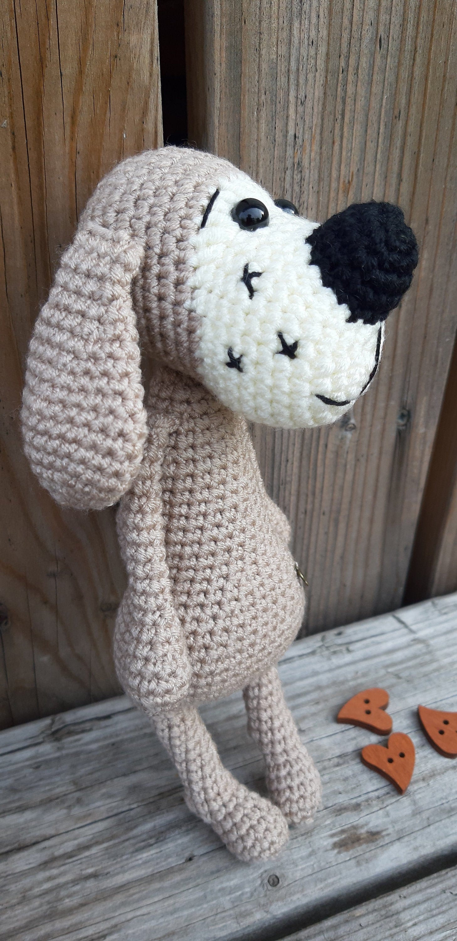 Crocheted Dog - Etsy