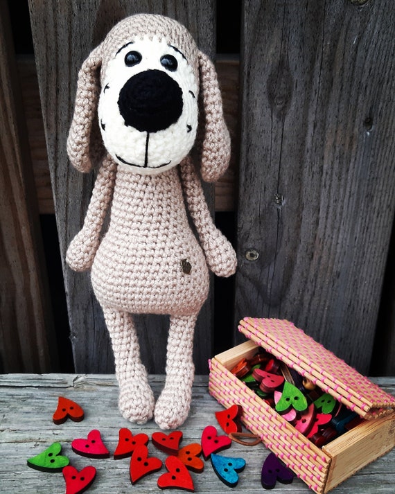 Crocheted Dog | Etsy