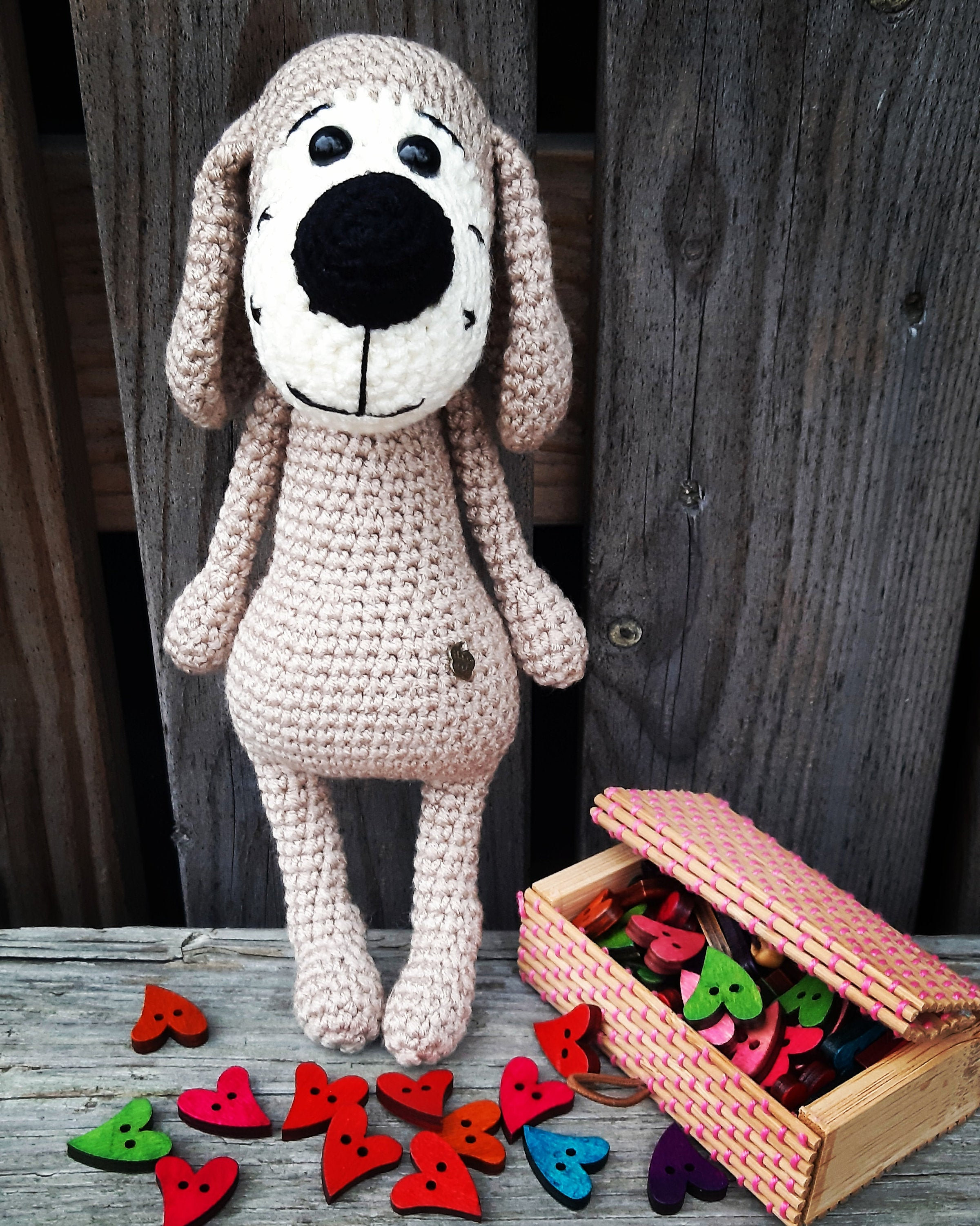 Crocheted Dog - Etsy