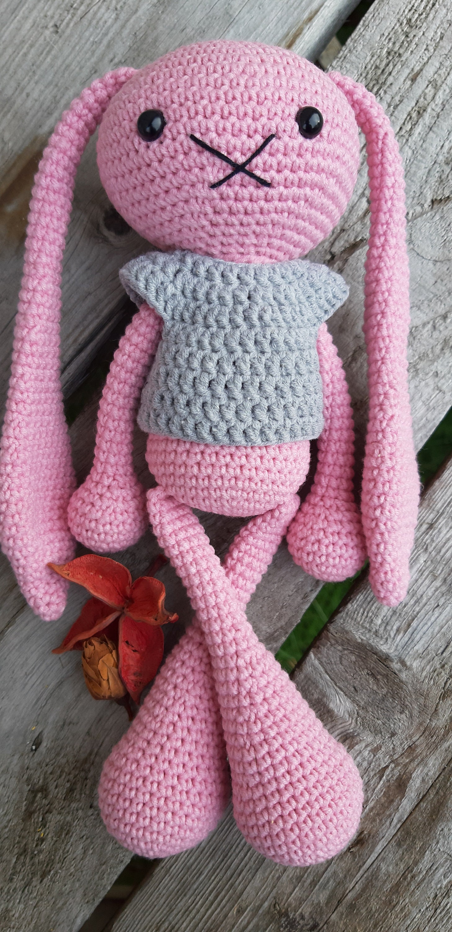 Crocheted Rabbit - Etsy