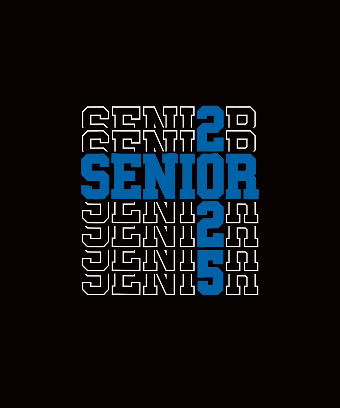 Senior 2025 Png, Graduation 2025 Png, Graduation Gift, Two Sided Senior ...