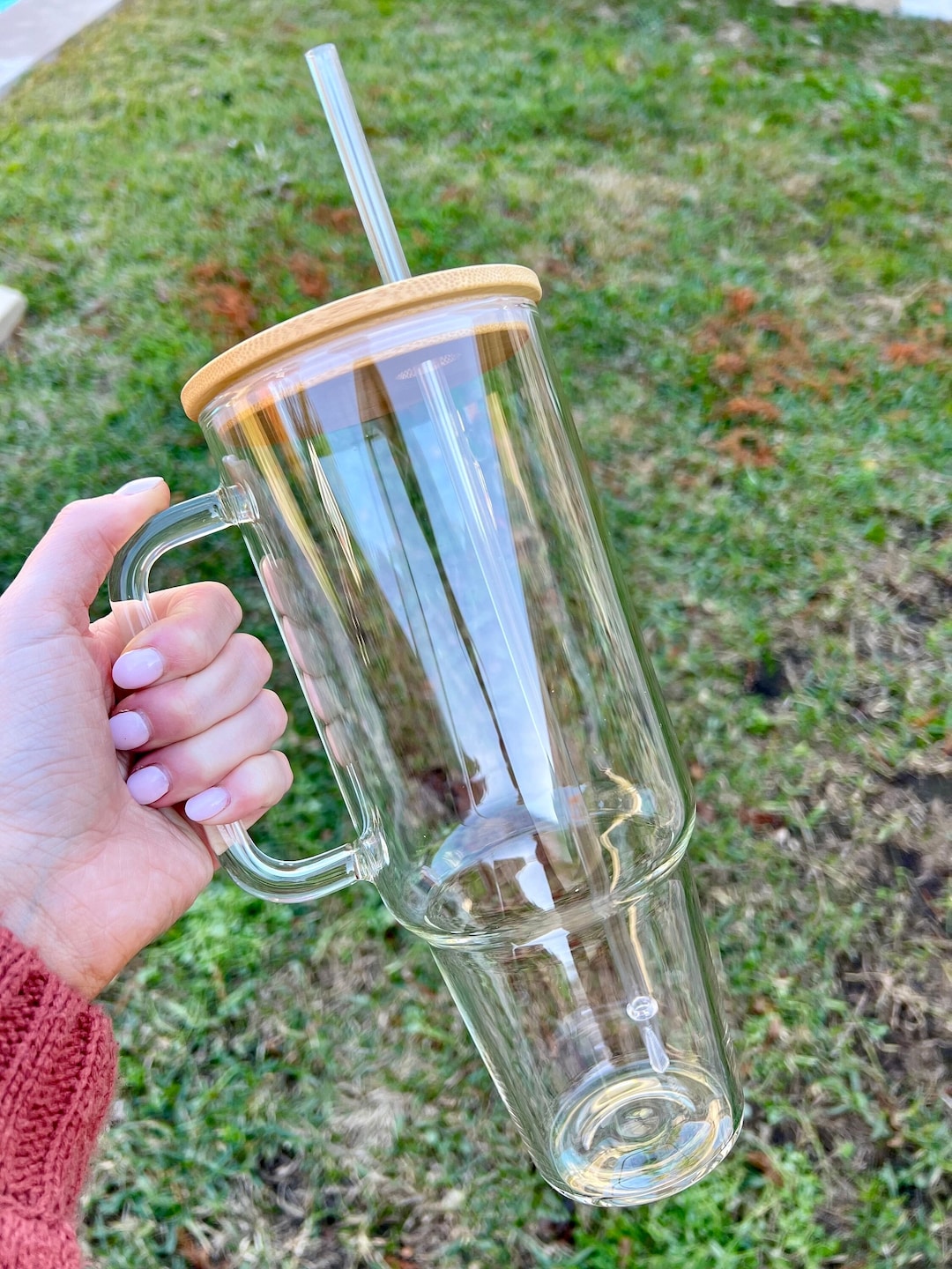 40oz Glass Tumbler, Glass Cups, Glass Tumbler, 40oz Tumblers, Glassware ...