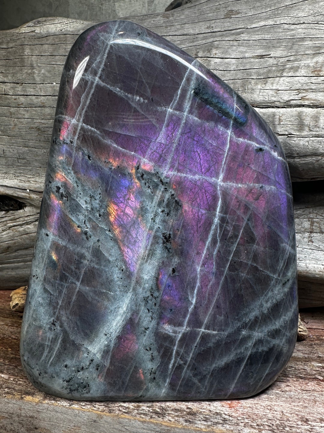 Flashy Sunset Labradorite Freeform From Madagascar With Beautiful ...