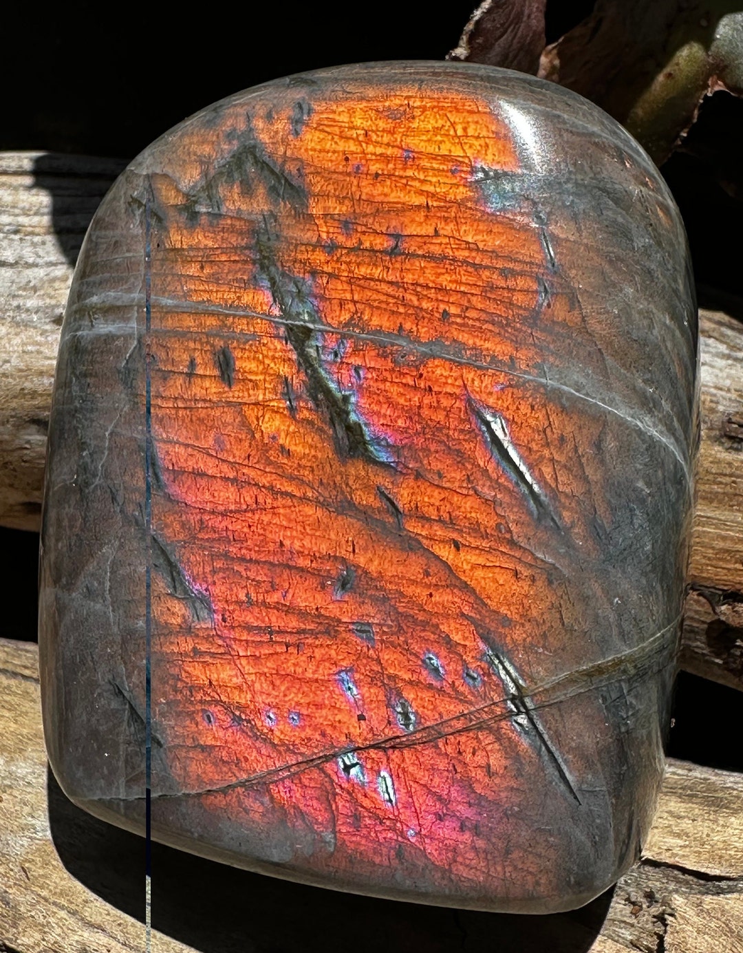 Flashy Sunset Labradorite Freeform From Madagascar - Etsy