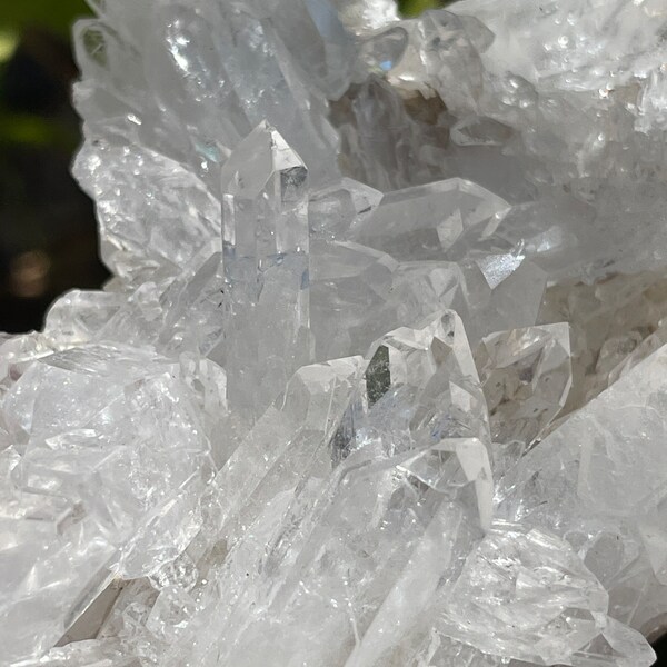 Clear Quartz Cluster - Etsy