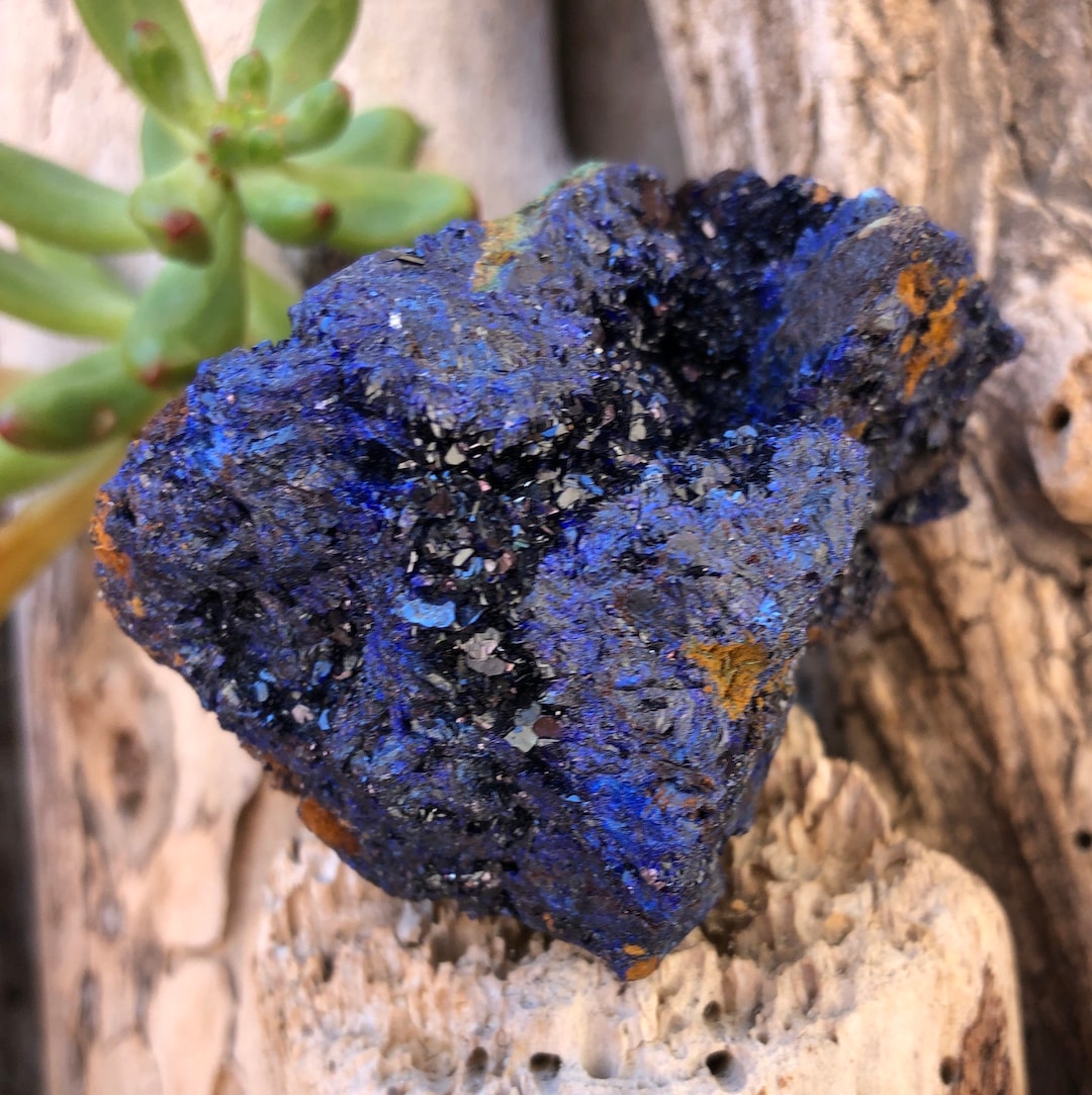 Gorgeous Gemmy Azurite From China, Azure Stone - Etsy