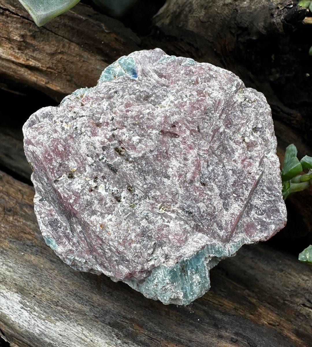 Ruby Corundum and Aquamarine Rough Stone From India - Etsy