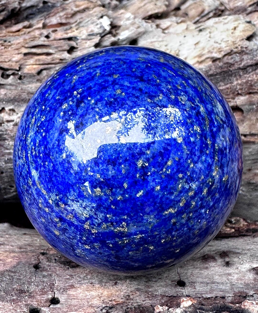 Lapis Sphere From Pakistan - Etsy