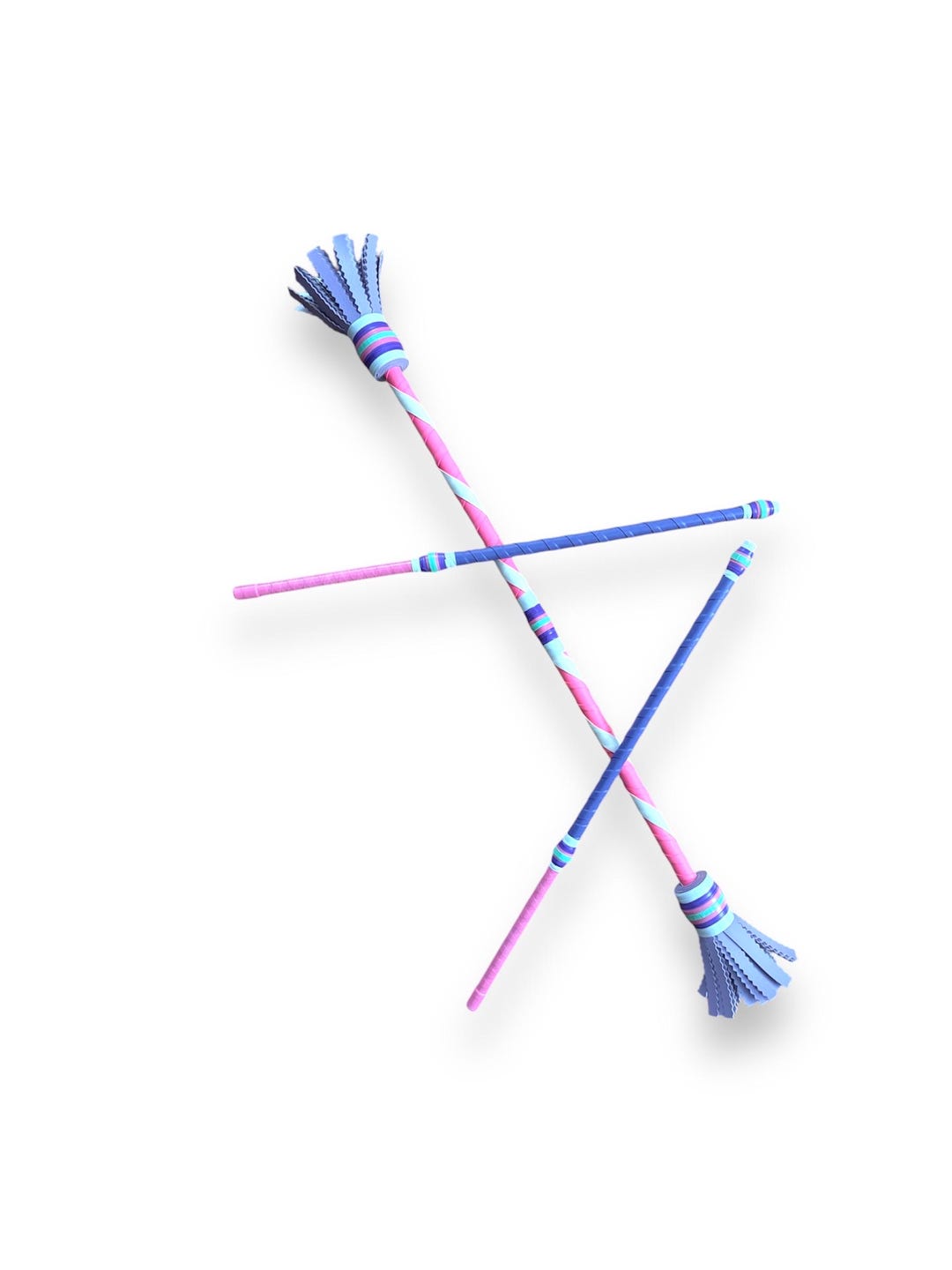 Unicorn Juggling Flower Devil Sticks Stix Hand Luna Hippie Light Baton ...