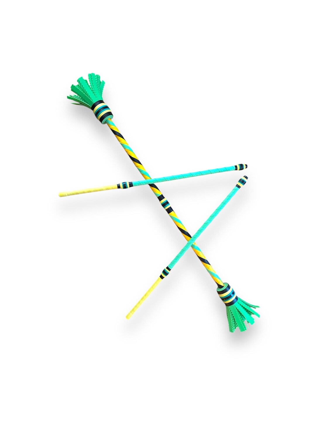 Lawn Boy Juggling Flower Devil Sticks Stix Hand Luna Hippie Light Baton ...