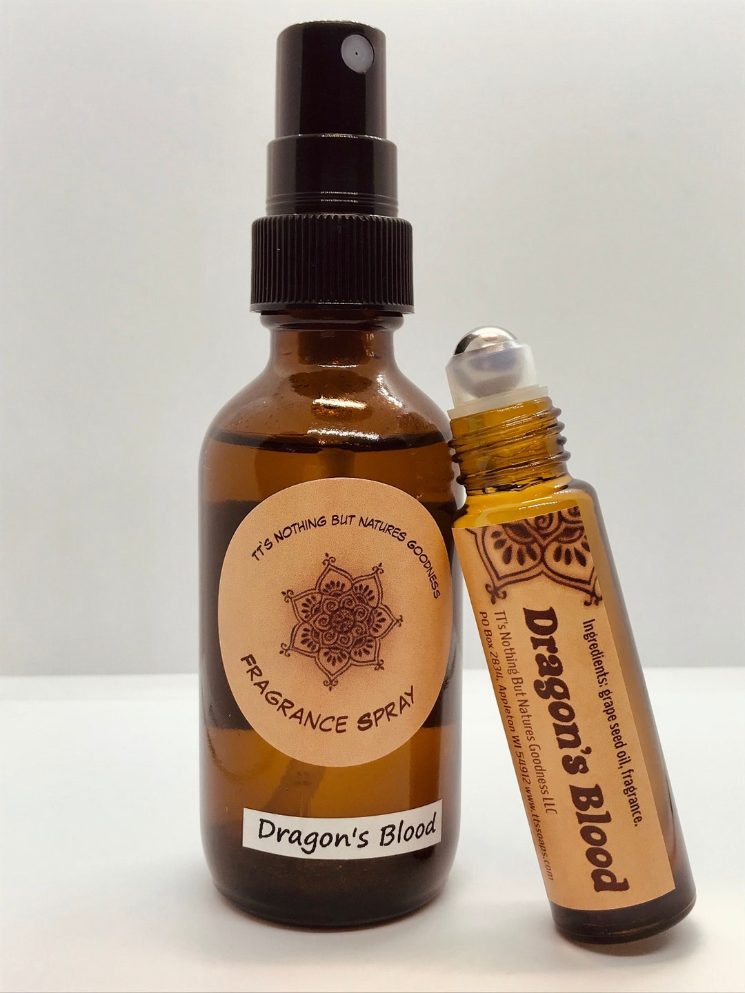 Dragon's Blood Body Spray or Roll on Vegan Nut Free - Etsy