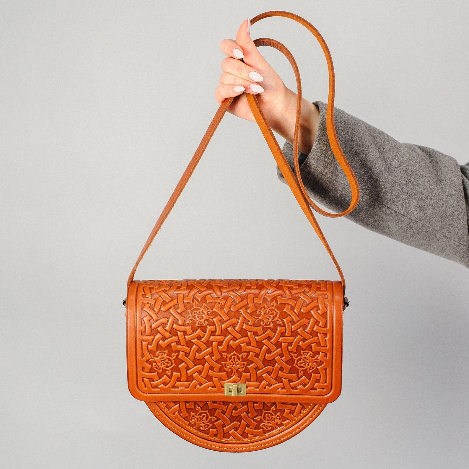 Foxy Leather Purse Big Shoulder Bag Foxy Genuine Leather - Etsy