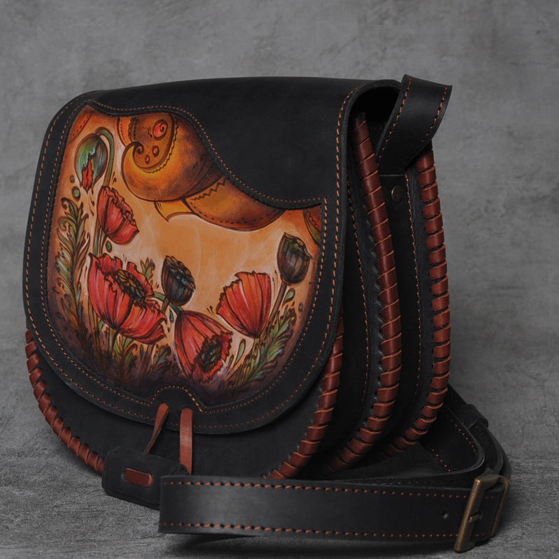 Hand Painted Purse - Etsy
