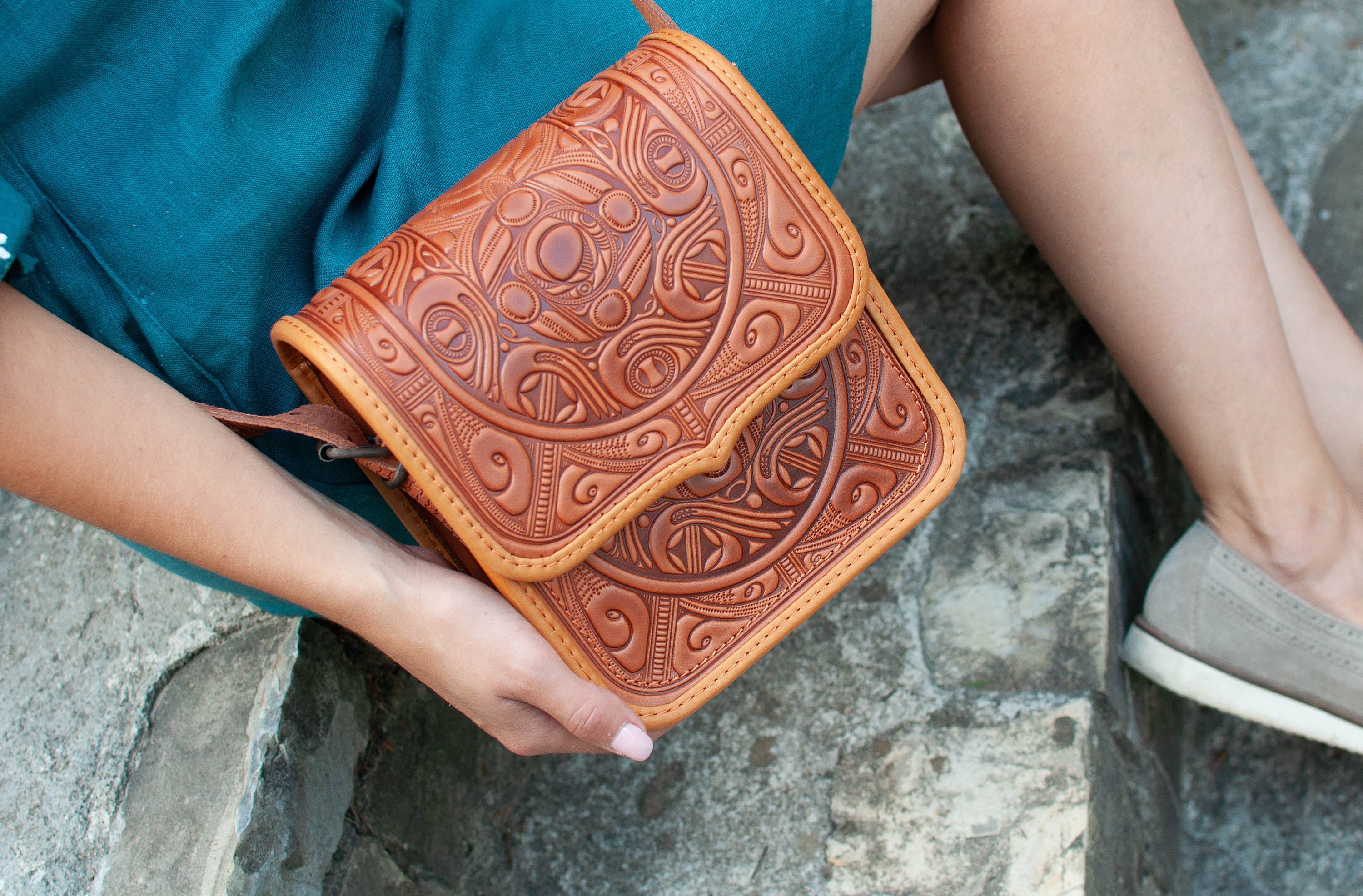 Leather bag ladies foxy shoulder bag genuine leather bag | Etsy