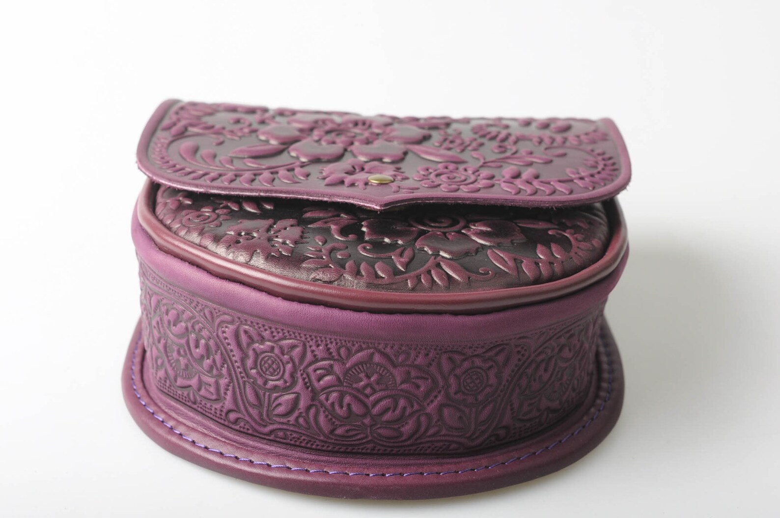 Purple Mini Purse Mini Bag Crossbody Purple Leather Bag | Etsy