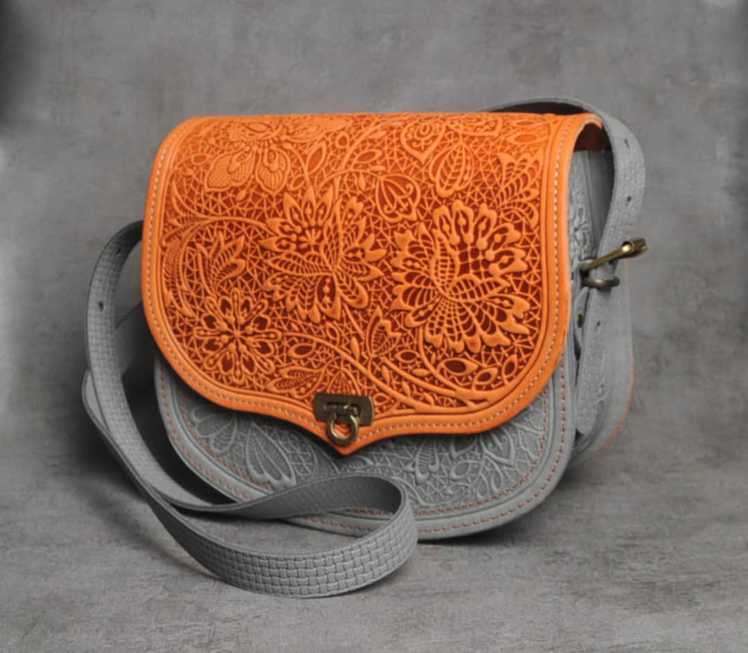 Foxy Crossbody Bag, Foxy Shoulder Bag, Bag With Flowers, Foxy Messenger ...