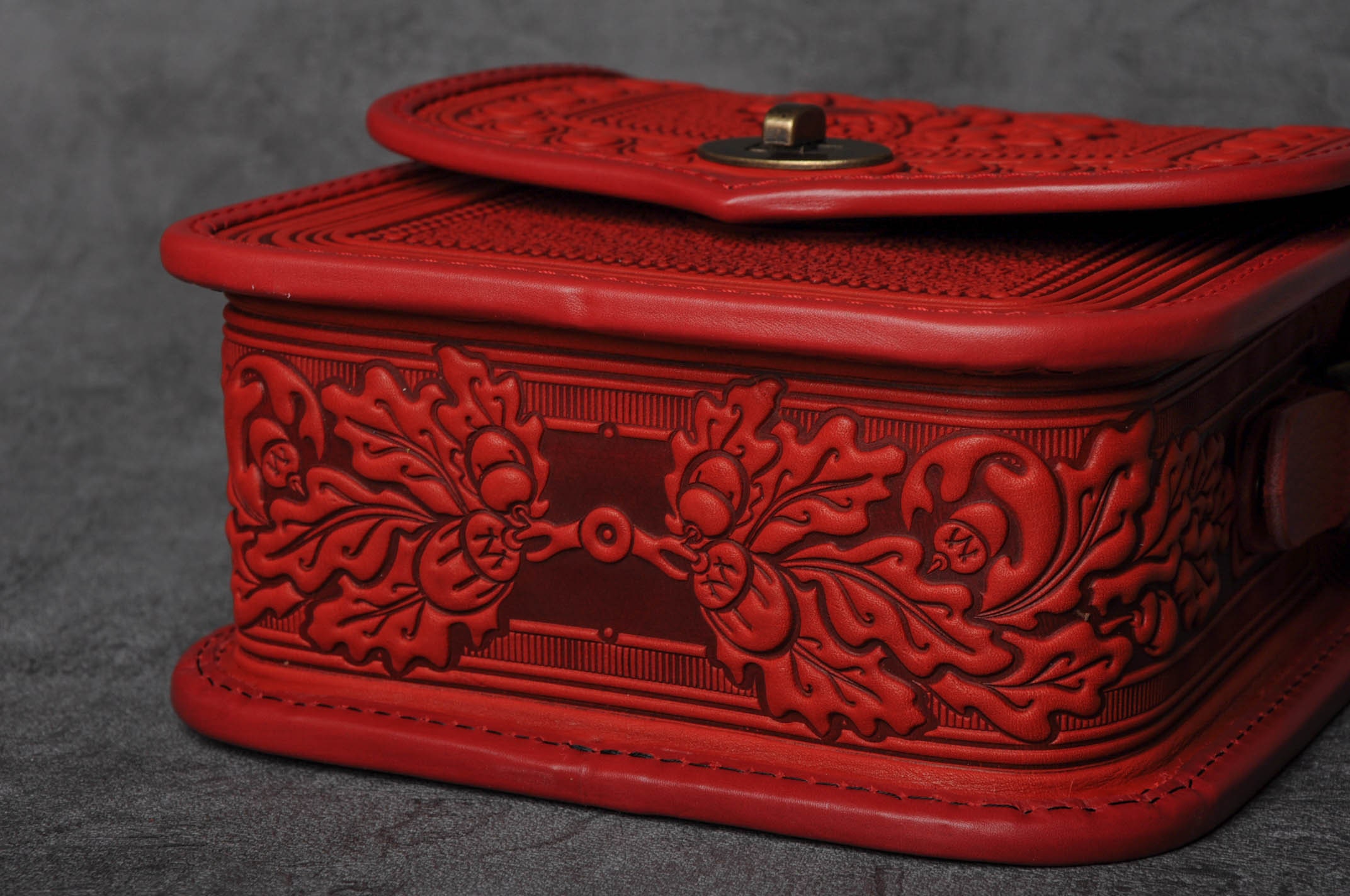 Leather Purses Crossbody Red Bag Womens Red Leather Purse - Etsy